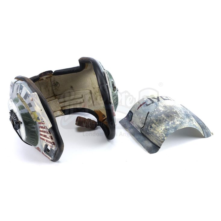 Production-Made B-Wing Pilot Helmet with Microphone and Hand-Painted ...