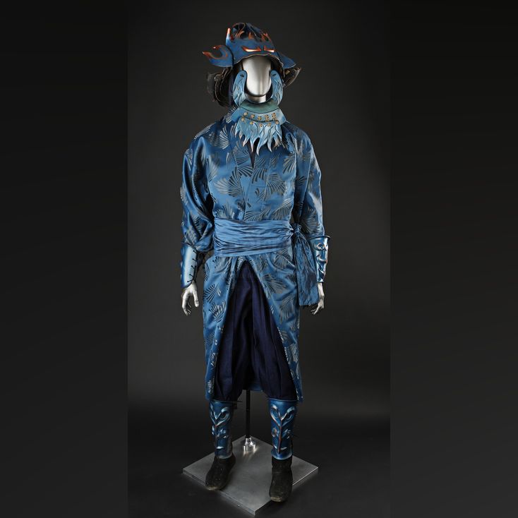 Blue Devil Samurai Warrior Costume | 47 RONIN (2013)