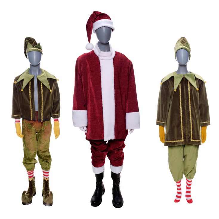 Two Elf Costumes with Bad Santa Costume | UMBRELLA ACADEMY, THE (2019 ...