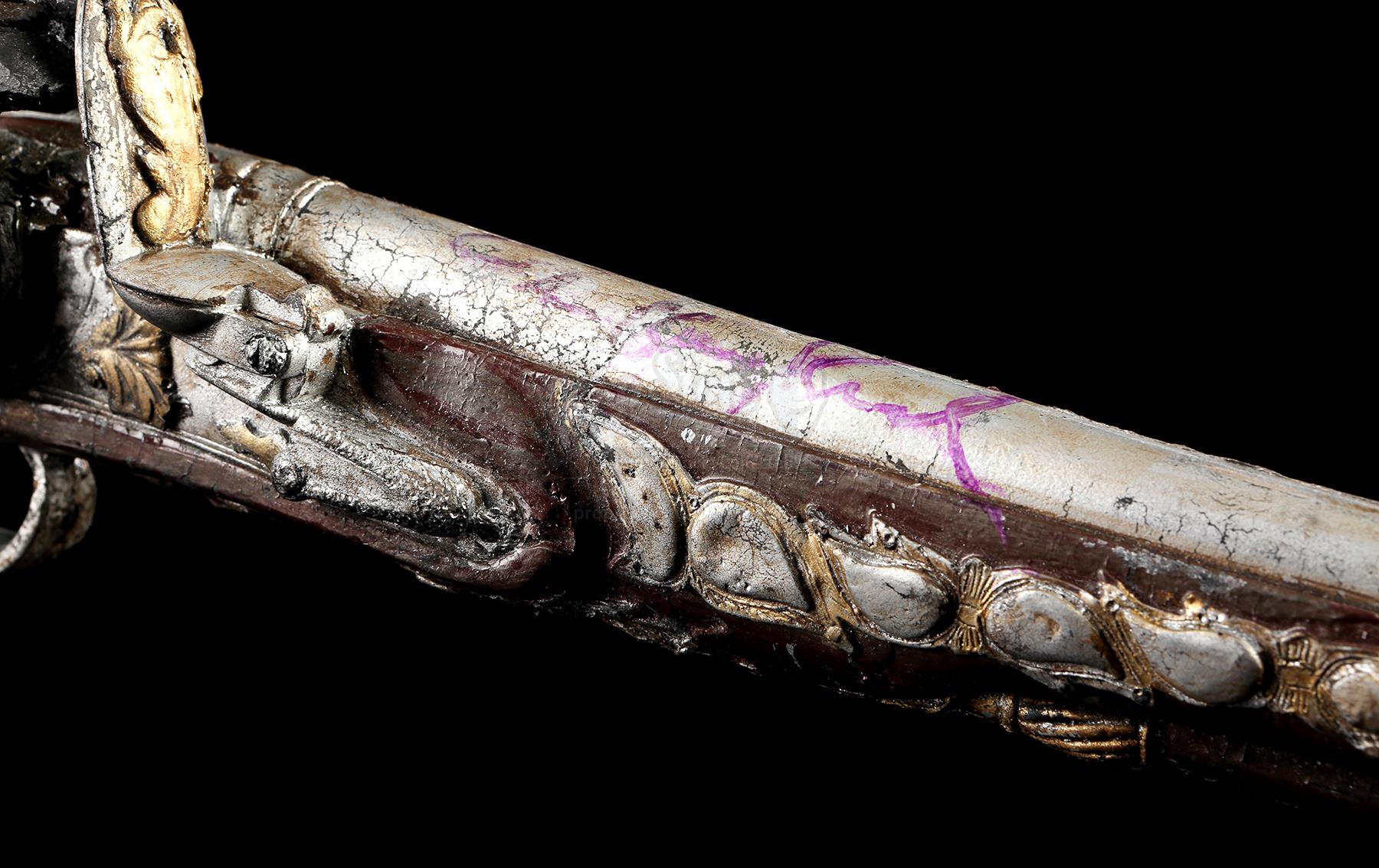 Captain Barbossas (Geoffrey Rush) Stunt Flintlock Pistol | Propstore ...