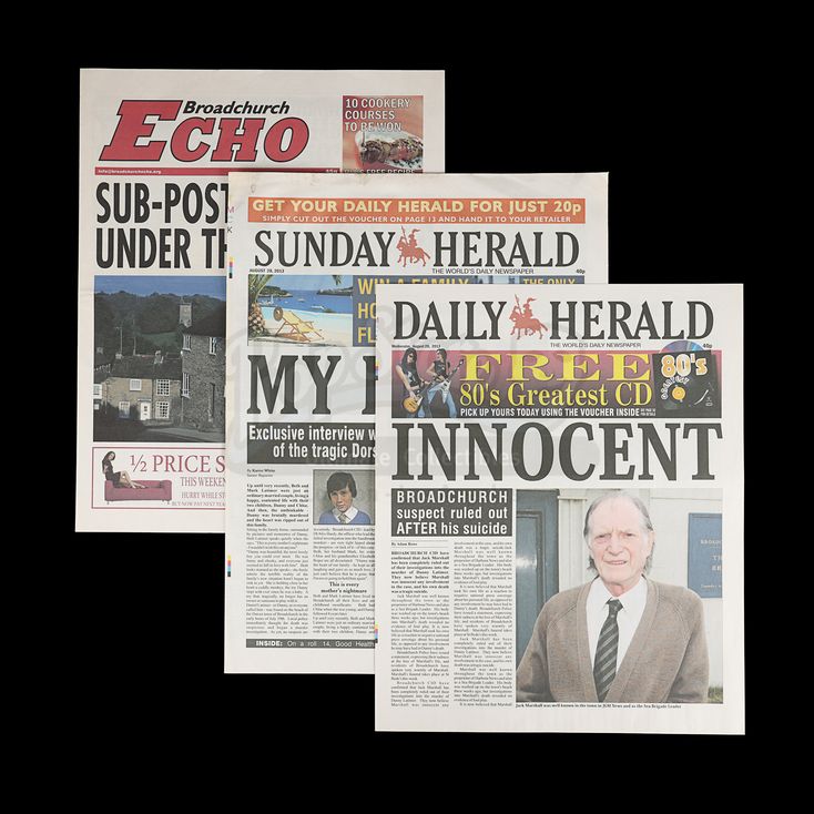 Newspaper Set | BROADCHURCH (2013-2017)