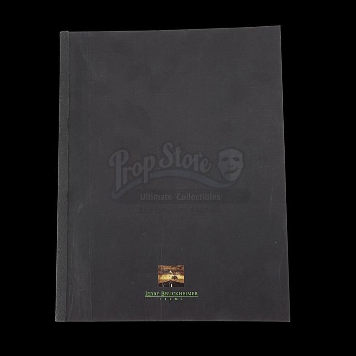 Johnny Depp Personal Annotated Script | PIRATES OF THE CARIBBEAN: ON ...