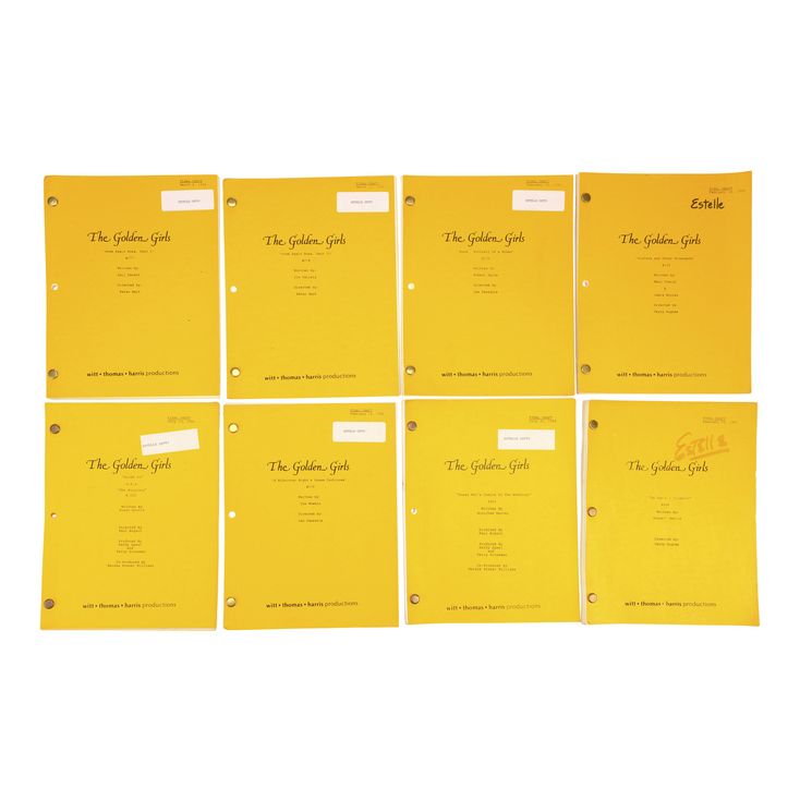 Lot 843 - Rich Weaver Collection One Estelle Getty-Signed Script with ...