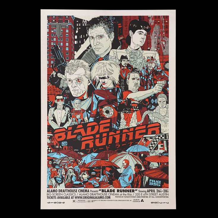 Lot 172 - Cinema Poster Live Auction - Mondo Poster, 2008 | BLADE ...