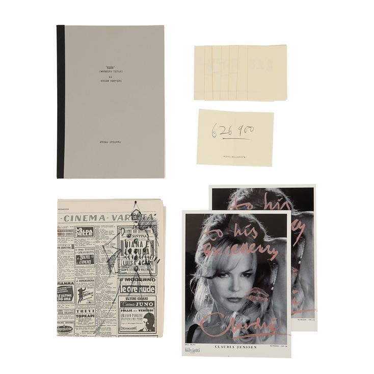 289. Guido Continis (Daniel Day-Lewis) Hand-Doodled Newspaper, Hand ...