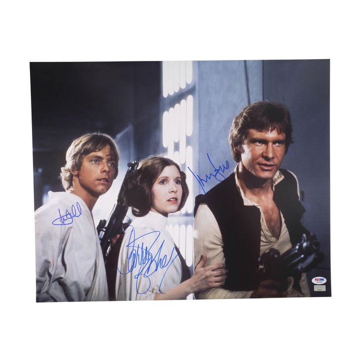 Lot # 1671: STAR WARS: A NEW HOPE (1977) - Cast-Autographed Photograph